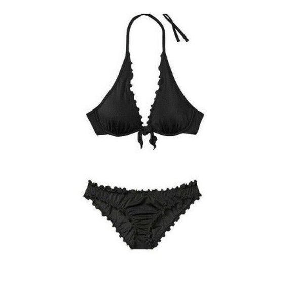 Victoria's Secret | Swim | Nwt Victorias Secret Ruffle Cheeky Bottom ...